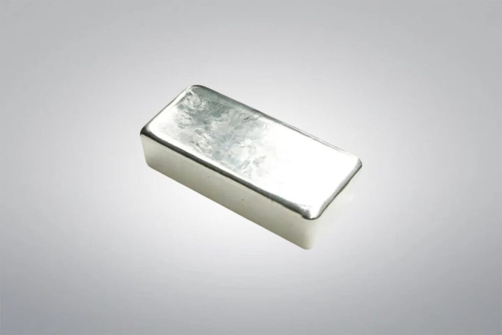 Silver Ingot - Heeger Metal - Specialist In Refractory Metals And Alloys